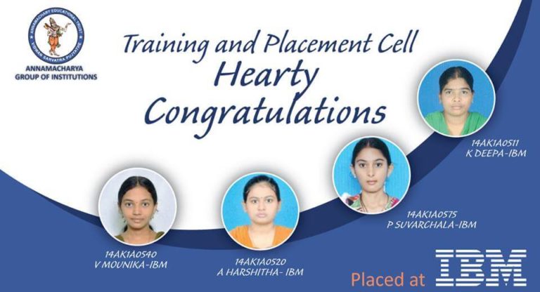 IBM Placement | Annamacharya Group of Institutions